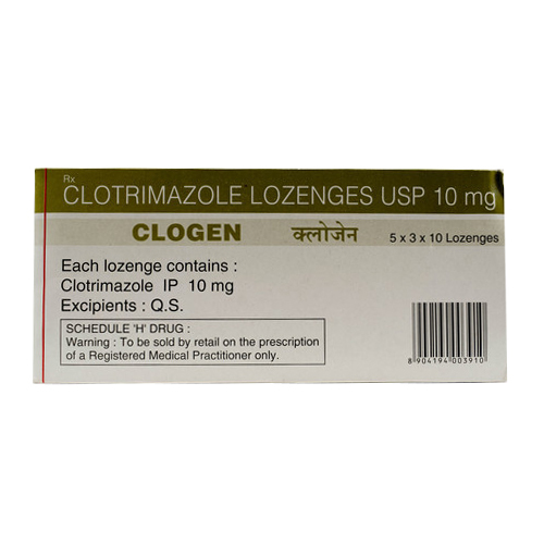 10 Mg Clotrimazole Lozenges Tablets Room Temperature 25A C at Best ...