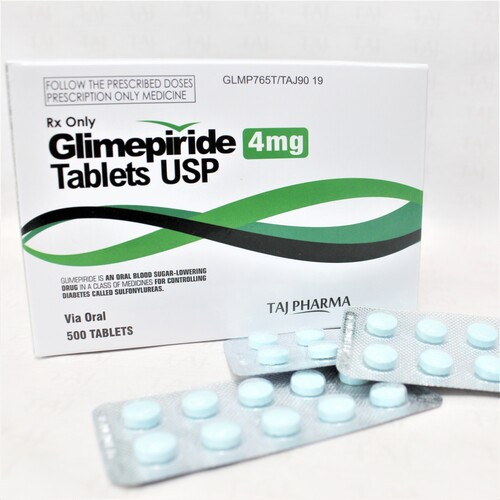 Glimepiride Tablets Usp 4Mg at Best Price in Mumbai | Taj ...