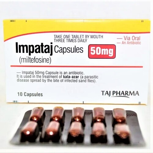 Miltefosine Capsules 50Mg at Best Price in Mumbai, Maharashtra | Taj ...