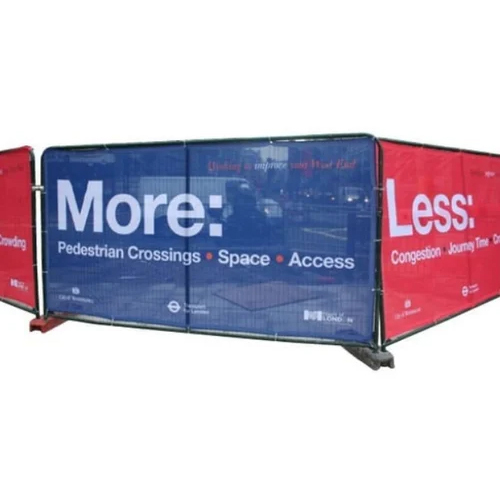 Plastic Fence Scrim Flag at Best Price in Mumbai | The Flag Company