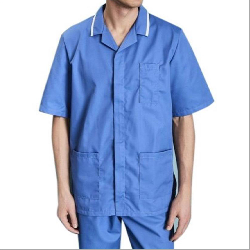 Hospital Ward Boy Uniform Collar Type: Turtle Neck at Best Price in ...