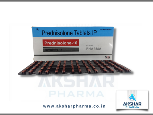 Prednisolone-10 Tablets at Best Price in Surat, Gujarat | Akshar Pharma