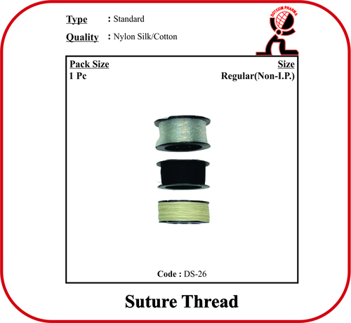 Comfortable To Use And Good In Quality Suture Thread-Silk at Best Price ...
