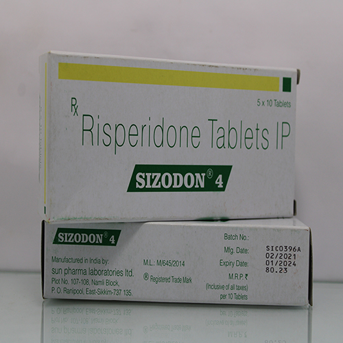 Sizodon Tablets 4 General Medicines at Best Price in Bhopal | Global Medy