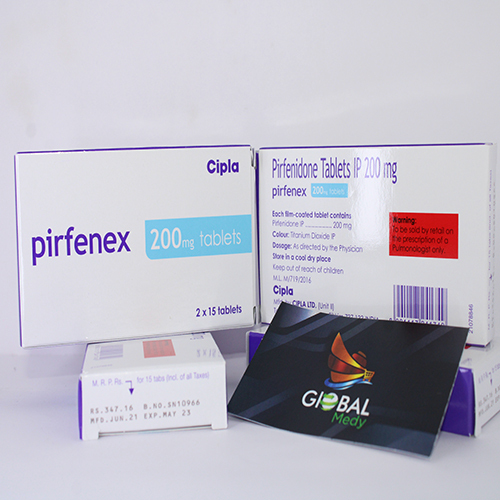 Pirfenex 200 Mg General Medicines at Best Price in Bhopal | Global Medy