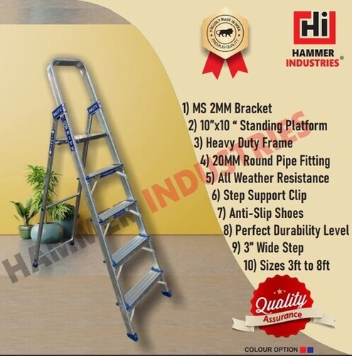 High Quality 5 Step Folding Ladder at Best Price in Mumbai | Hammer ...