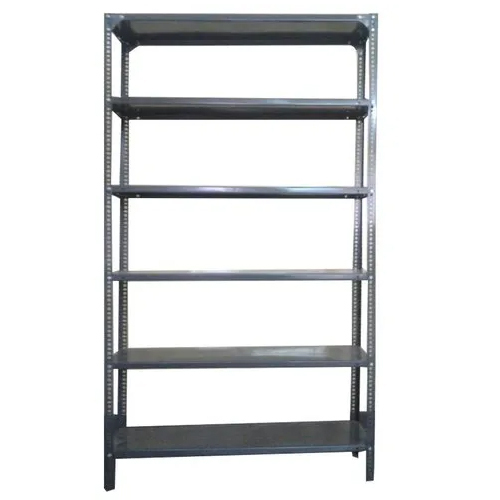 Grey 8 Feet Iron Slotted Angle Racks at Best Price in Ghaziabad | Yug ...