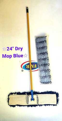 24Inch Blue Dry Mop at Best Price in Delhi | Fair Enterprises