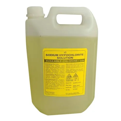 10% Sodium Hypochlorite Solution Application: Industrial at Best Price ...