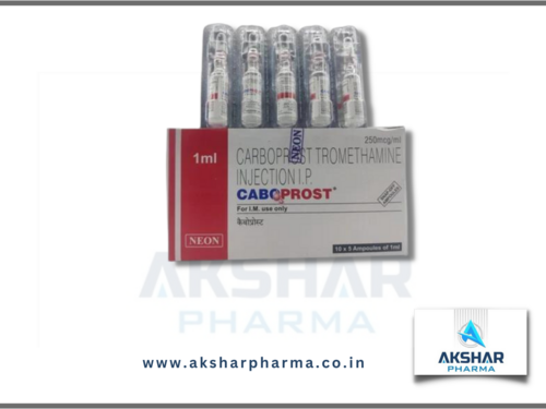 Carboprost 125Mg Injection at Best Price in Surat, Gujarat | Akshar Pharma