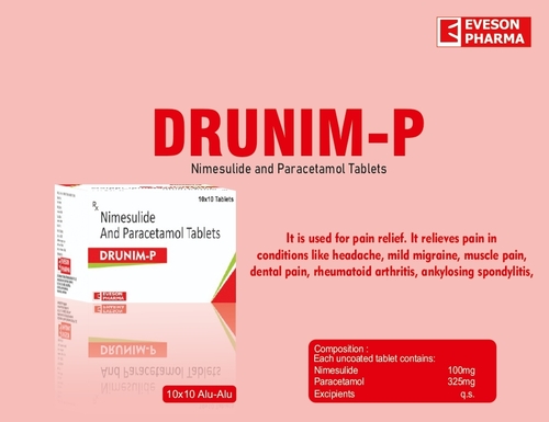 Nimesulide And Paracetamol at Best Price in Panchkula, Haryana | Eveson ...