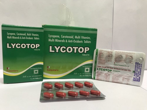 Lycopene Beta Carotene Multivitamin Multimineral And Anti-Oxidants ...