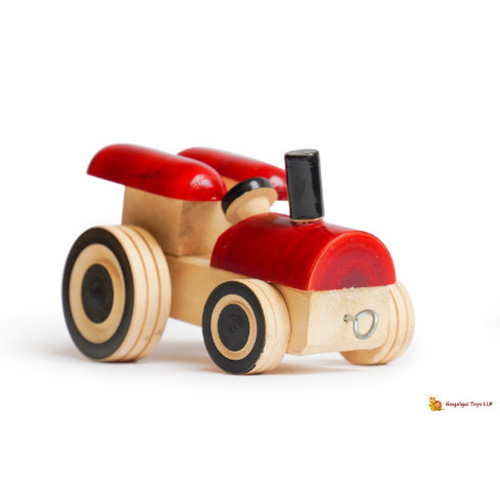 Brown-Black-Red Hand Painted Wooden Tractor at Best Price in Thane ...