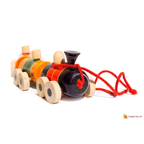 Multicolor Hand Painted Wooden Pull Train at Best Price in Thane ...