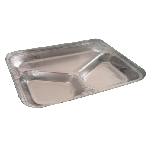Silver 750Ml Rectangular Food Plate at Best Price in Dadra and Nagar ...