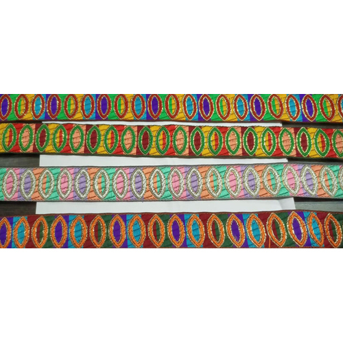 Multicolor Modern Fancy Lace at Best Price in Surat | Prabhukripa Lace