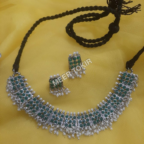 Silver Oxidised Necklace Set Gender: Women at Best Price in Ghaziabad ...