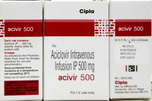 Acivir 500mg Inj Injection at Best Price in Mumbai | Ram Medical Agency