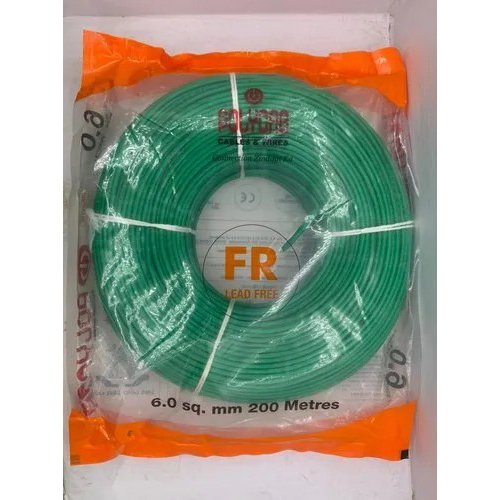 6.0 Sq Mm 200 Meters Insulated Cable Application: Industrial at Best ...