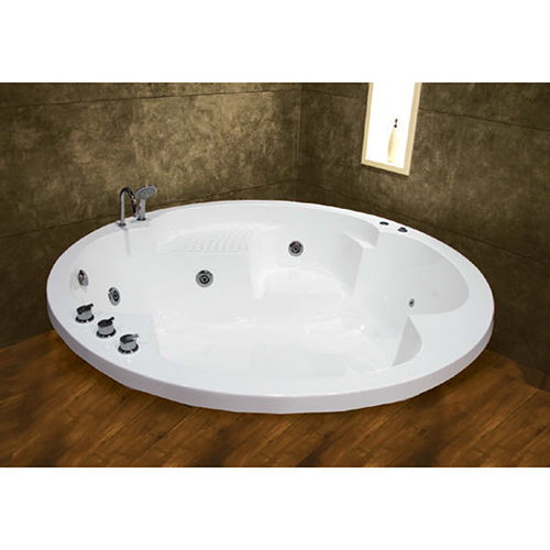 White 6 Feet Duty Maderia Round Acrylic Bath Tub at Best Price in ...