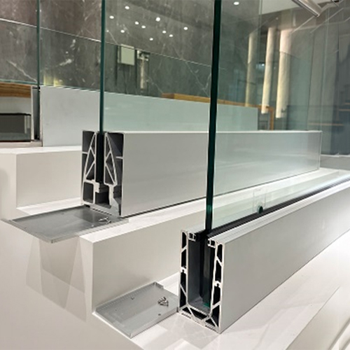 Galvanized Sheet Aluminium Glass Railing at Best Price in Delhi | K C ...