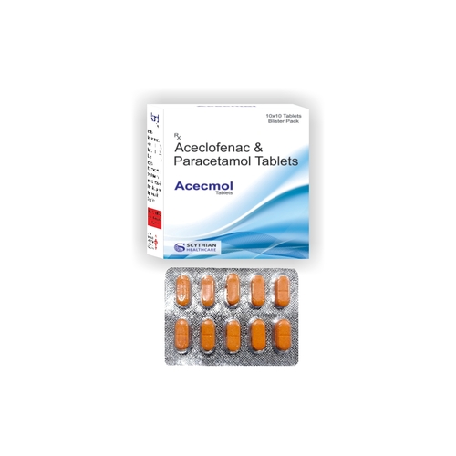 Aceclofenac And Paracetamol Tablets General Medicines at Best Price in ...
