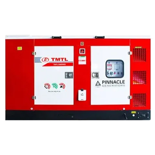 Red Pinnacle 25kva Silent Diesel Generator Set at Best Price in ...