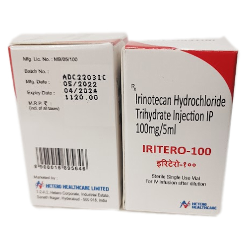 Liquid 100 Mg Iritero Injection at Best Price in Mumbai | Medisus Pharma
