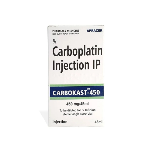 Cytocarb Carboplatin Injection 450Mg/45Ml Vial Age Group: 3 Year Plus ...