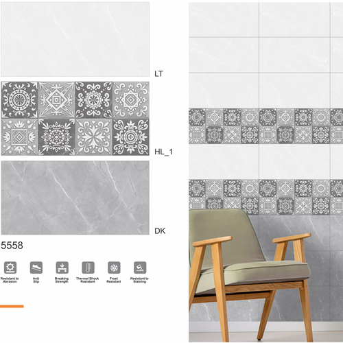 Wall Tiles 5558 at Best Price in Morbi, Gujarat | Balaji Exim