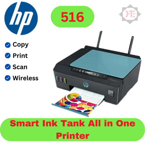 Black Hp Smart Ink Tank 516 All In One Printer at Best Price in Mumbai ...