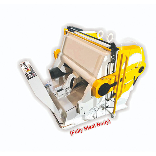 White Fully Steel Body Die Cut Punching Machine at Best Price in Vapi ...