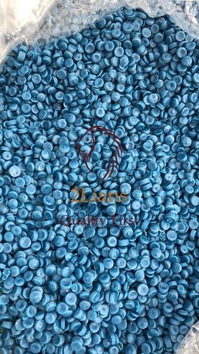 High-Density Polyethylene Hdpe Pellets Blue Color Plastic Scrap For ...