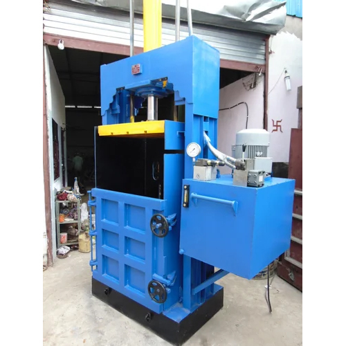Hydraulic Waste Baling Press Machine at Best Price in Pune | Srushti ...