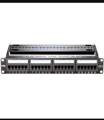 Ethernet Switch Tecmojo 24 Port Patch Panel,1U Patch Panel,Cat6 Patch ...