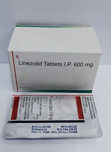 Linezolid 600Mg Tablet at Best Price in Ahmedabad, Gujarat | Trivigya ...