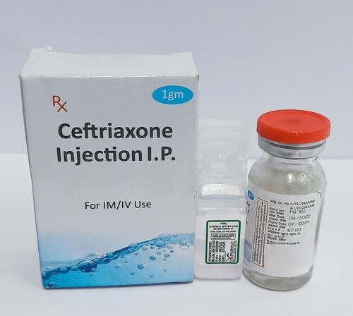 Ceftriaxone 1Gm Injection at Best Price in Ahmedabad, Gujarat ...