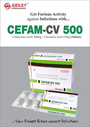 Cefuroxime 500Mg Clavulanate Potassium 125Mg at Best Price in Mohali ...