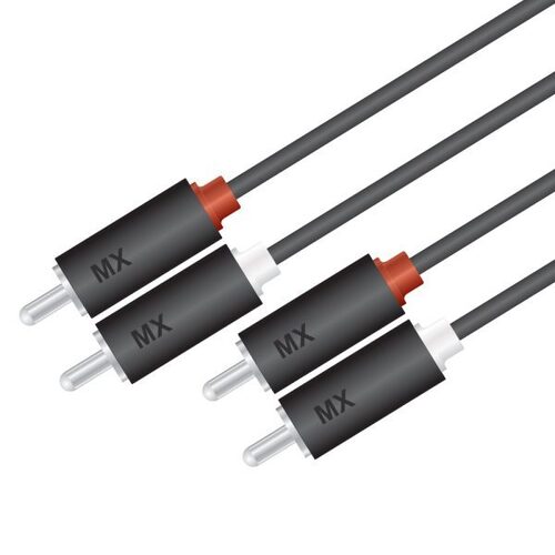 Mx 2 Rca Plug To Mx 2 Rca Plug Right Angle Cord 1.5 Meters at Best ...