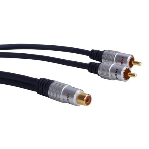 Mx 2 Rca Plug To Mx Rca Socket Cord Gold Plated - 1.5Mtr at Best Price ...