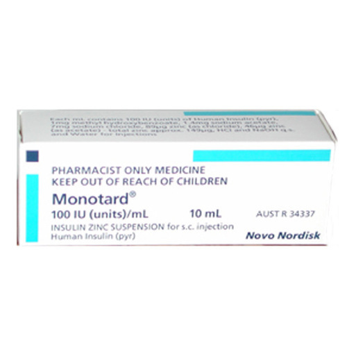 General Medicines Human Monotard 100Iu/Ml Injection at Best Price in ...