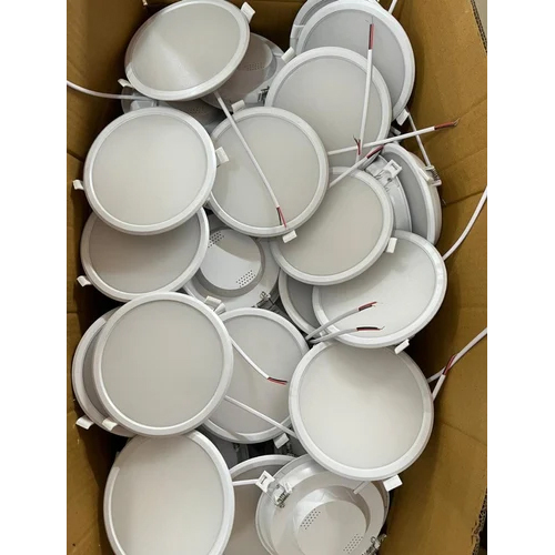 White Round Led Panel Light Housing at Best Price in New Delhi ...