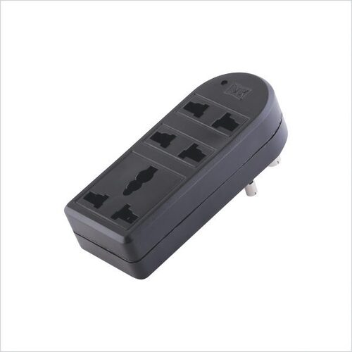 Mx 3 Way Universal Adaptor (3 Pin) With Indicator at Best Price in ...