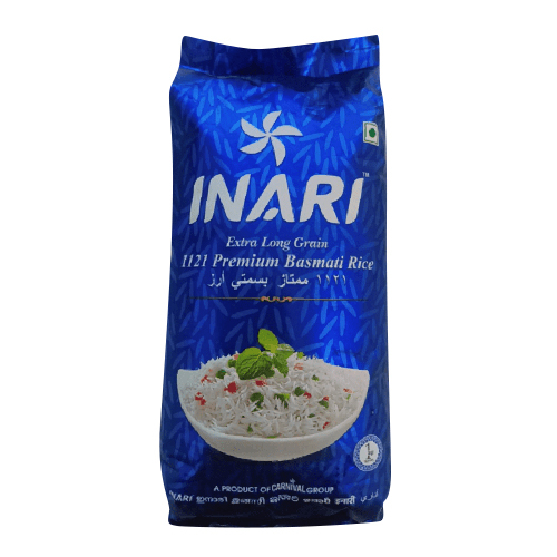 White Inari 1121 Extra Long Grain Premium Basmati Rice at Best Price in ...
