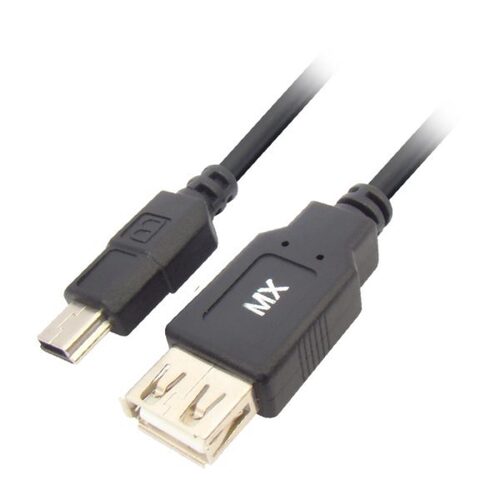 Mx Mini Usb To Usb A Female (5 Pin) Cord - 1 Mtr at Best Price in Vasai ...