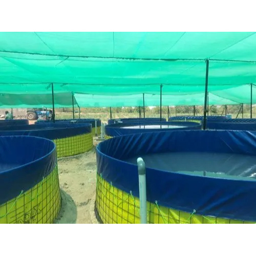 Yellow Biofloc Fish Farming Tank at Best Price in Delhi | Nagodas Fish ...