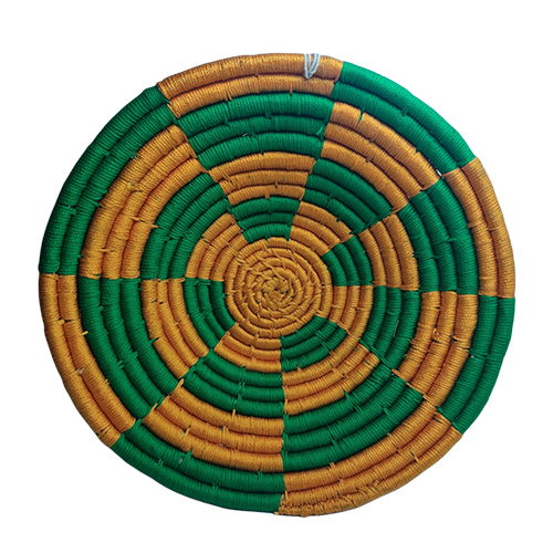 Green-Mustard Handicraft Sabai Grass Wall Plate at Best Price in ...
