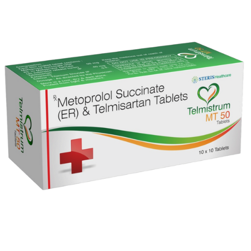 Tablets Telmisartan 40 Mg And Metoprolol Sr 50 Mg at Best Price in ...