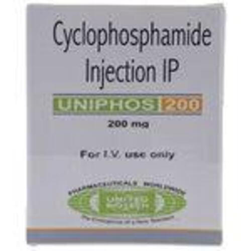 Cyclophosphmide Uniphos 200 Mg Inj As Per Mentioned On Pack at Best ...