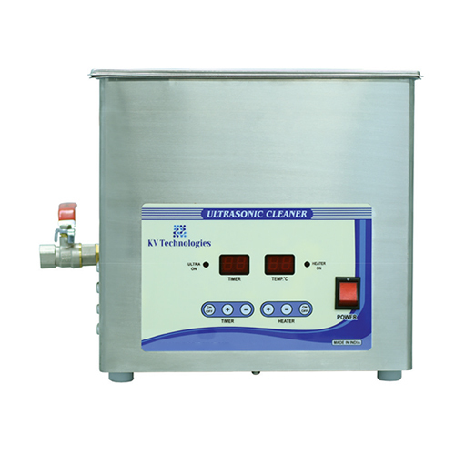 Stainless Steel Kvt-dp-5l Ultrasonic Cleaning Machine at Best Price in Mumbai | Kv Technologies